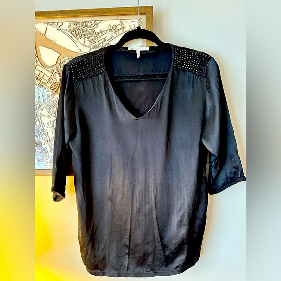 Maje | Tops | Maje Satin Top | Poshmark